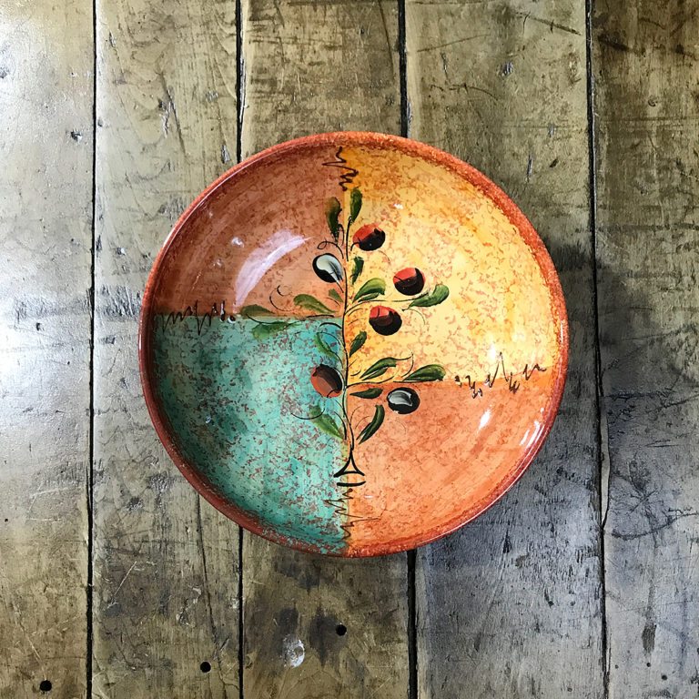 Pasta Bowl | I See Spain - Handcrafted Spanish Grater Plates, Cookware ...