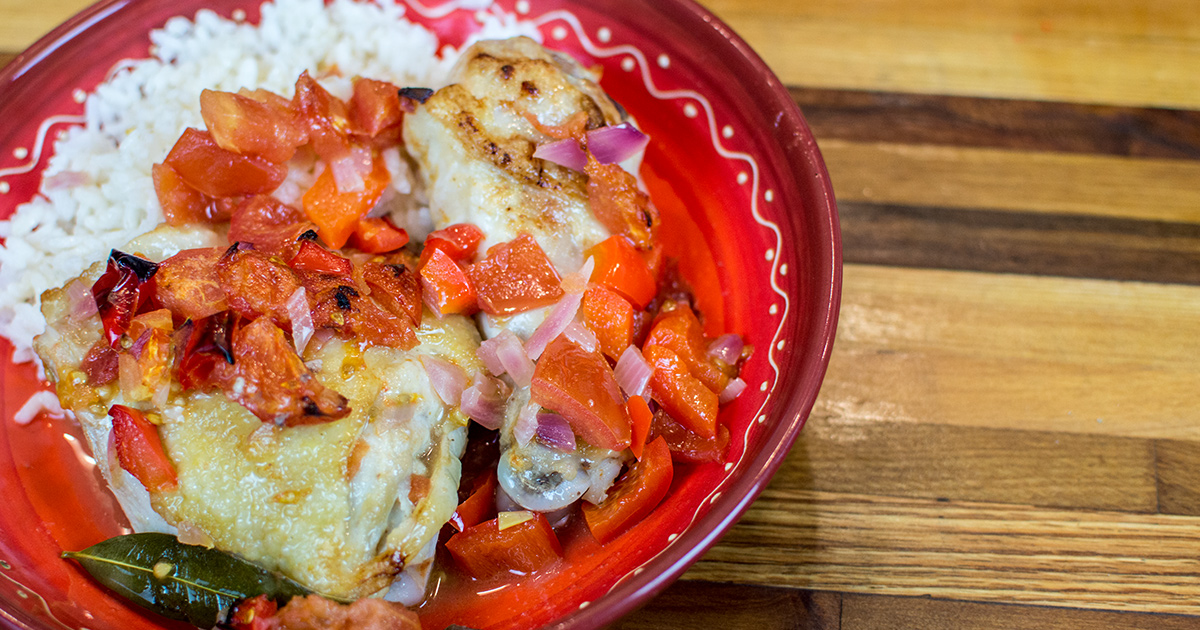 Braised Spanish Chicken - I See Spain – Handcrafted Spanish Grater ...