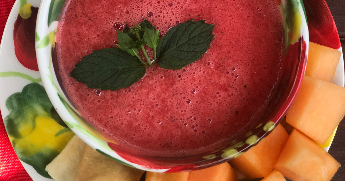 Watermelon Soup - I See Spain – Handcrafted Spanish Grater Plates ...