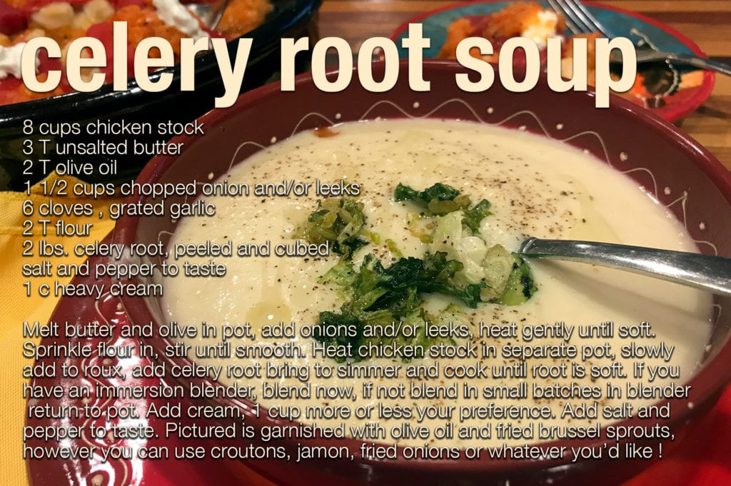 Celery Root Soup and Cod Stuffed Piquillo Peppers - I See Spain ...